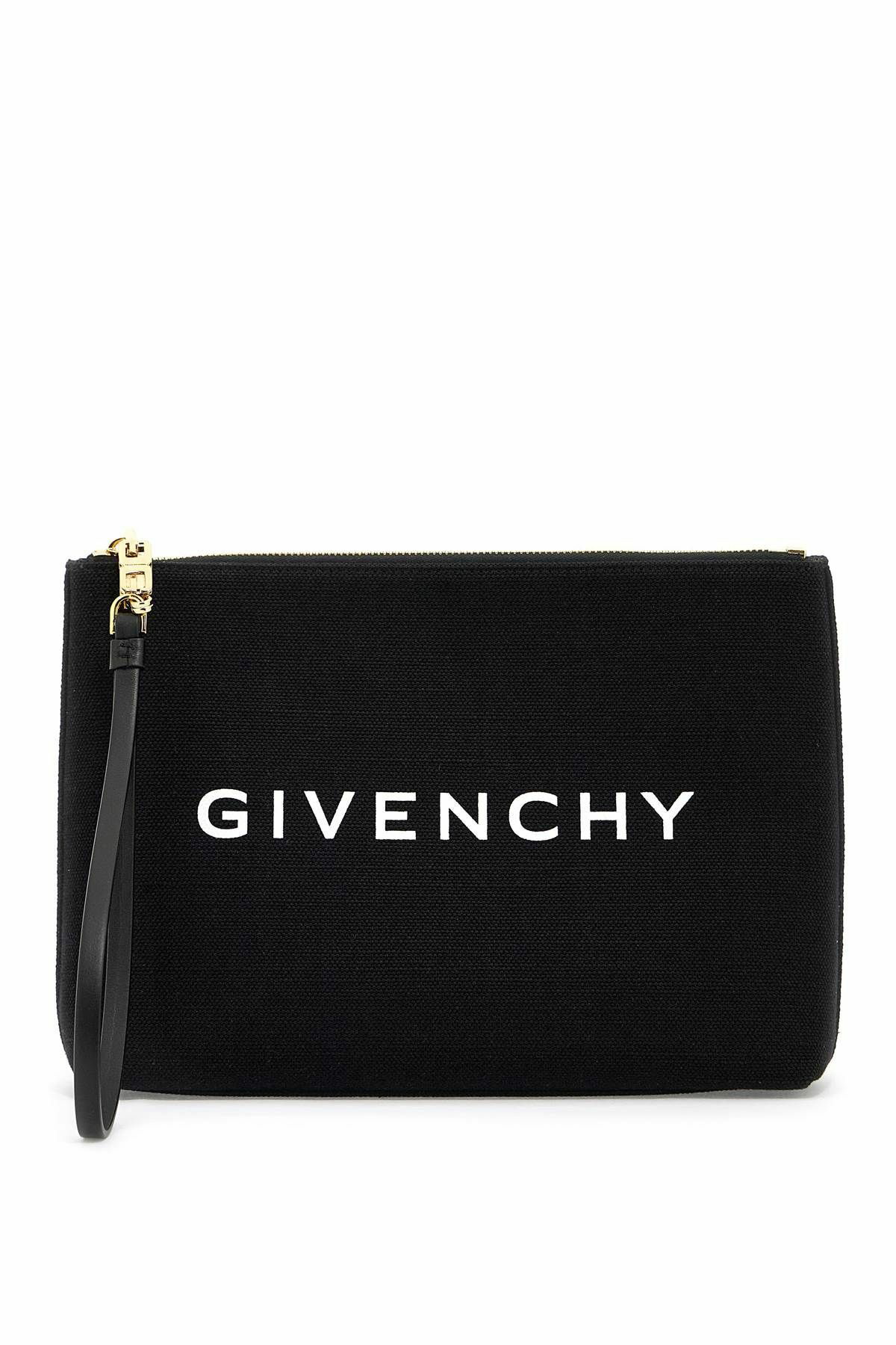 GIVENCHY canvas pouch Black Givenchy