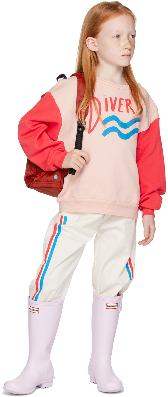 Hunter Kids Red Patch Backpack Hunter