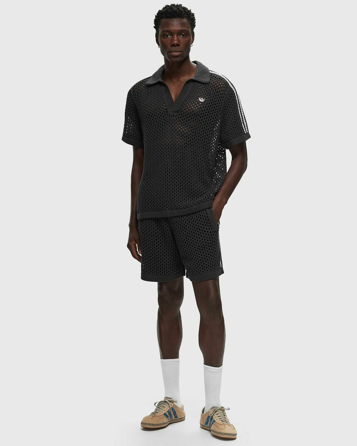 Adidas X Clot C Polo Black Polos adidas