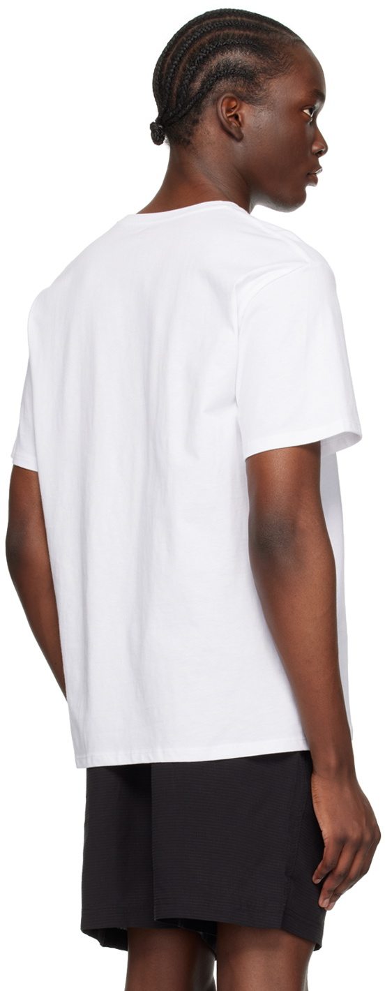 Saturdays NYC White Miller Block Standard T-Shirt Saturdays NYC