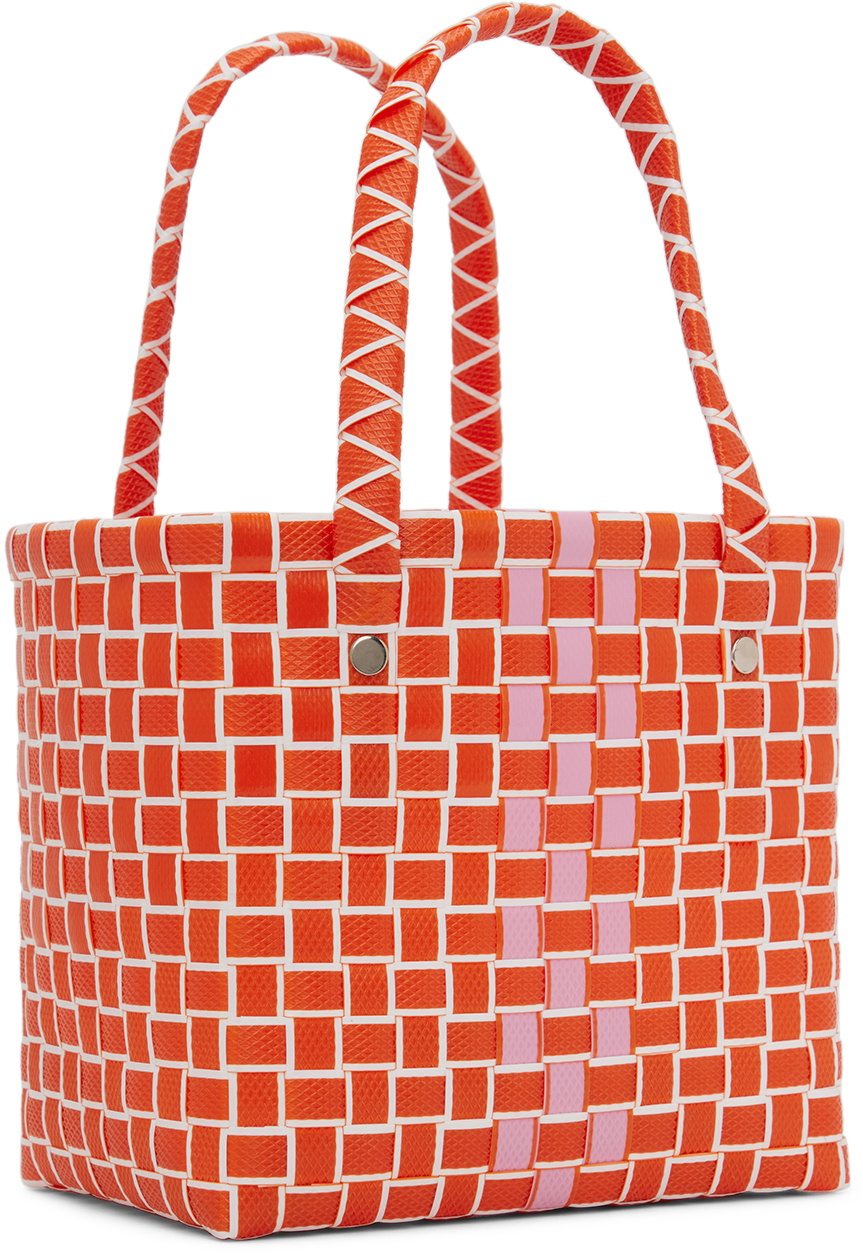 Marni Kids Orange Box Basket Bag Marni