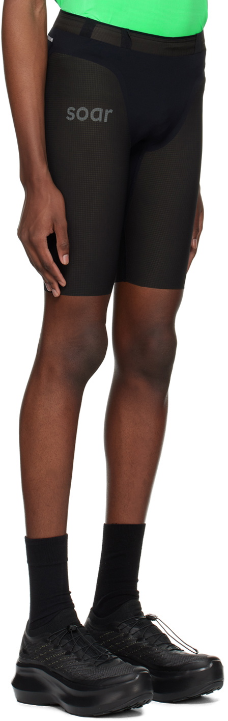 Soar Running Black Marathon Speed Shorts Soar Running
