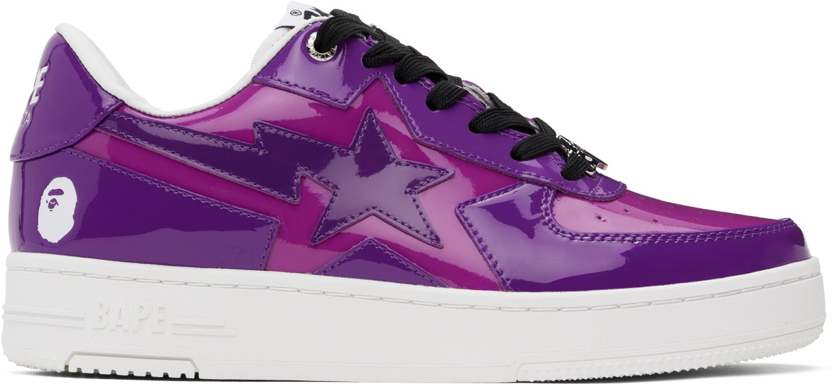 BAPE Purple BAPE STA ICON Sneakers A Bathing Ape