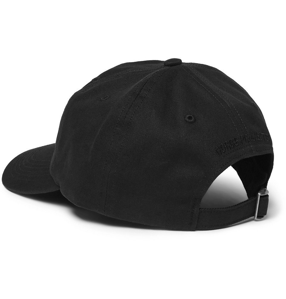 Norse Projects - Embroidered Cotton-Twill Baseball Cap - Men - Black ...