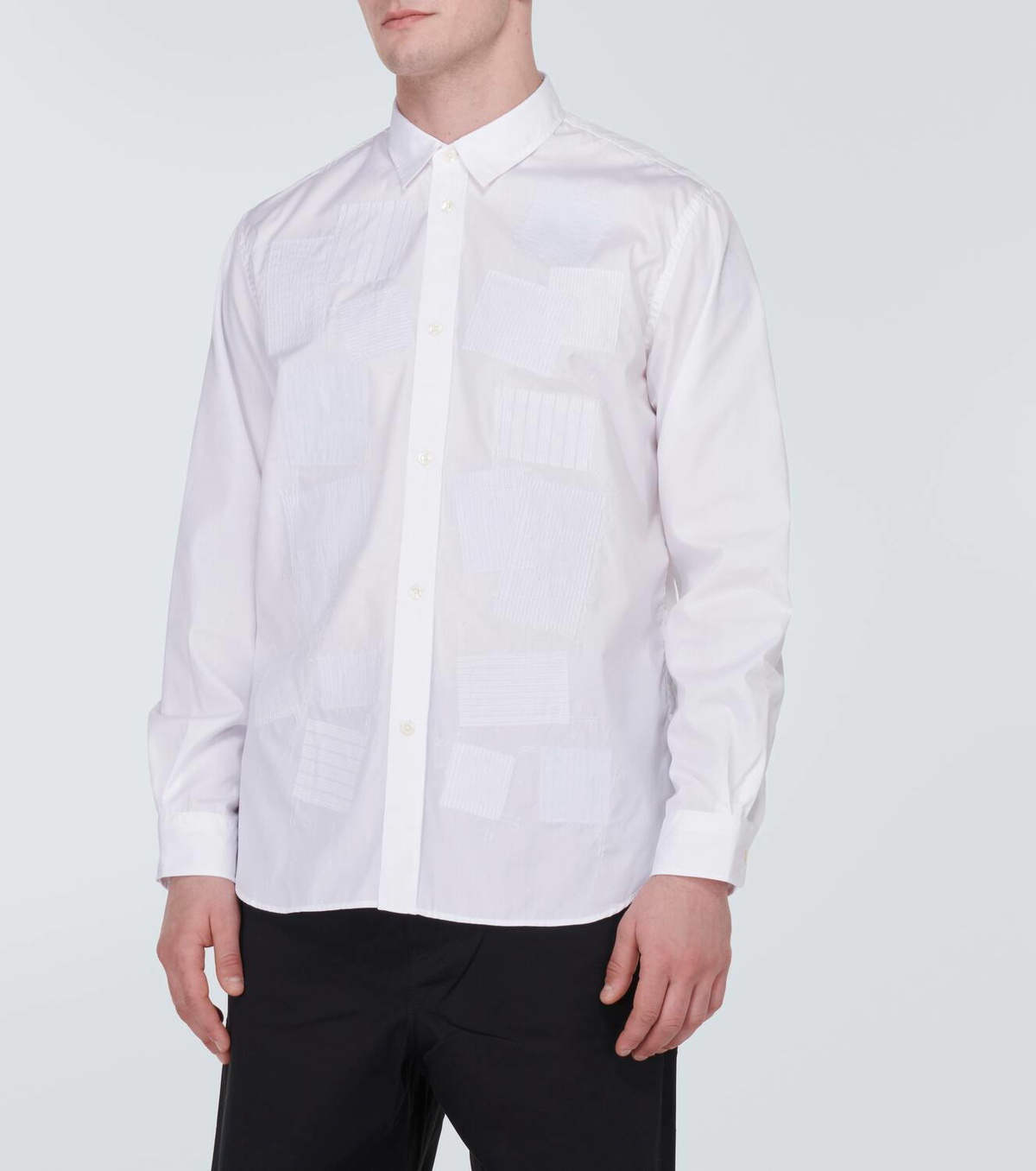 Junya Watanabe Patchwork cotton shirt Junya Watanabe