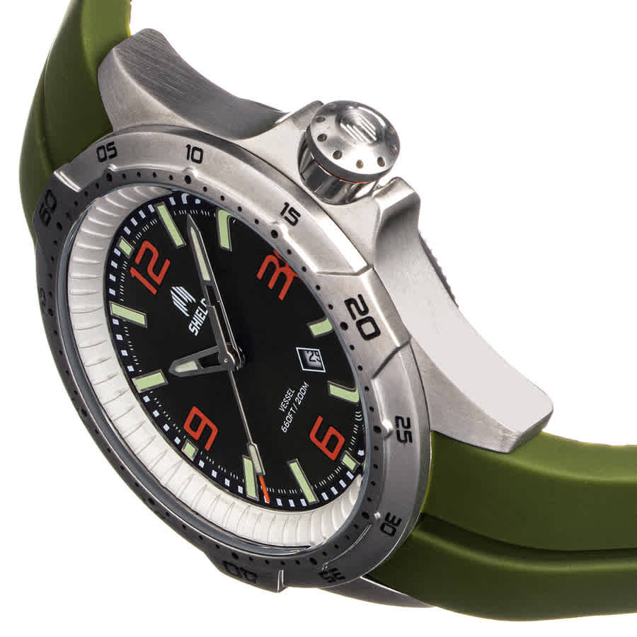 Shield Vessel Green Dial Mens Watch SLDSH112-4 Shield