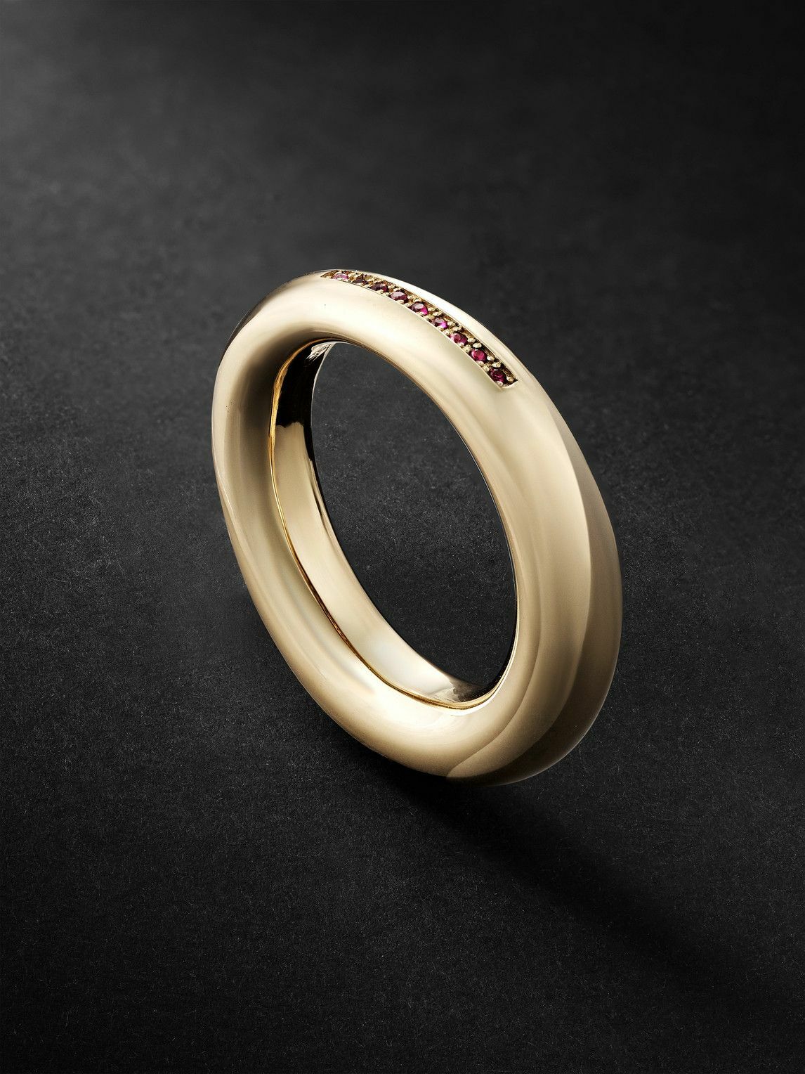 Lauren Rubinski - Gold Ruby Ring - Gold Lauren Rubinski