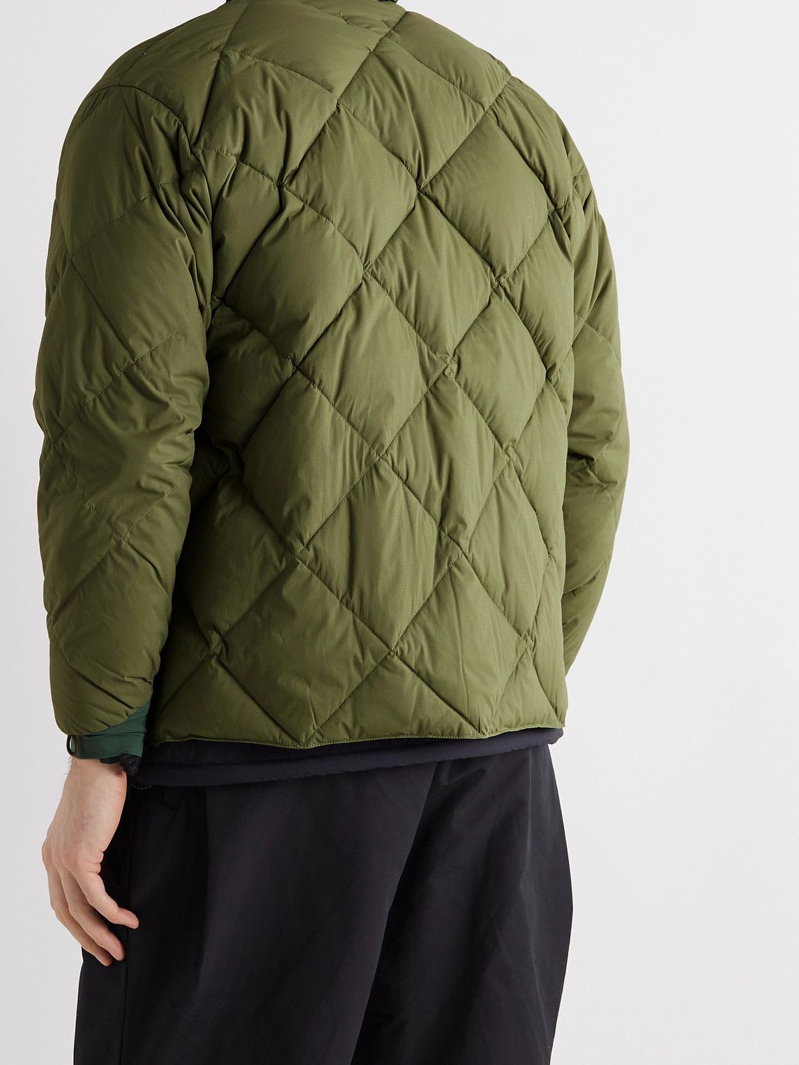 Comfy Outdoor Garment - Quilted Padded Shell Down Jacket - Green CMF ...