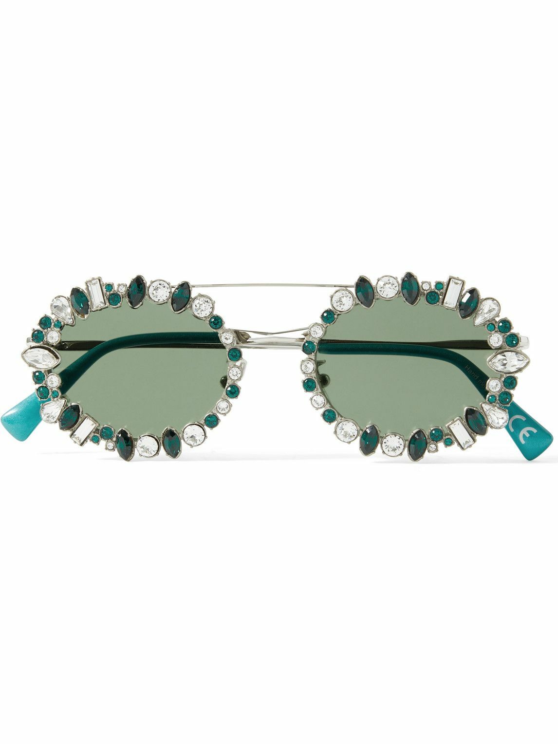 Retrosuperfuture - Marni Waitomo Caves Convertible Round-Frame Silver ...