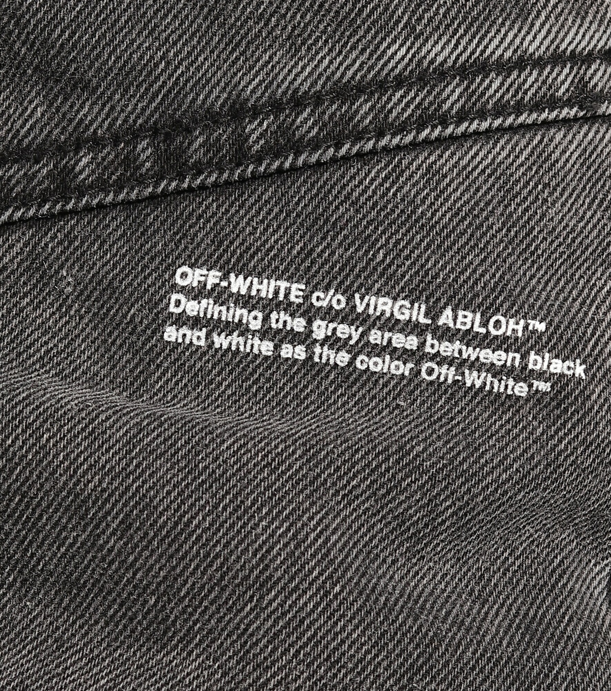 Off-White - Denim miniskirt Off-White