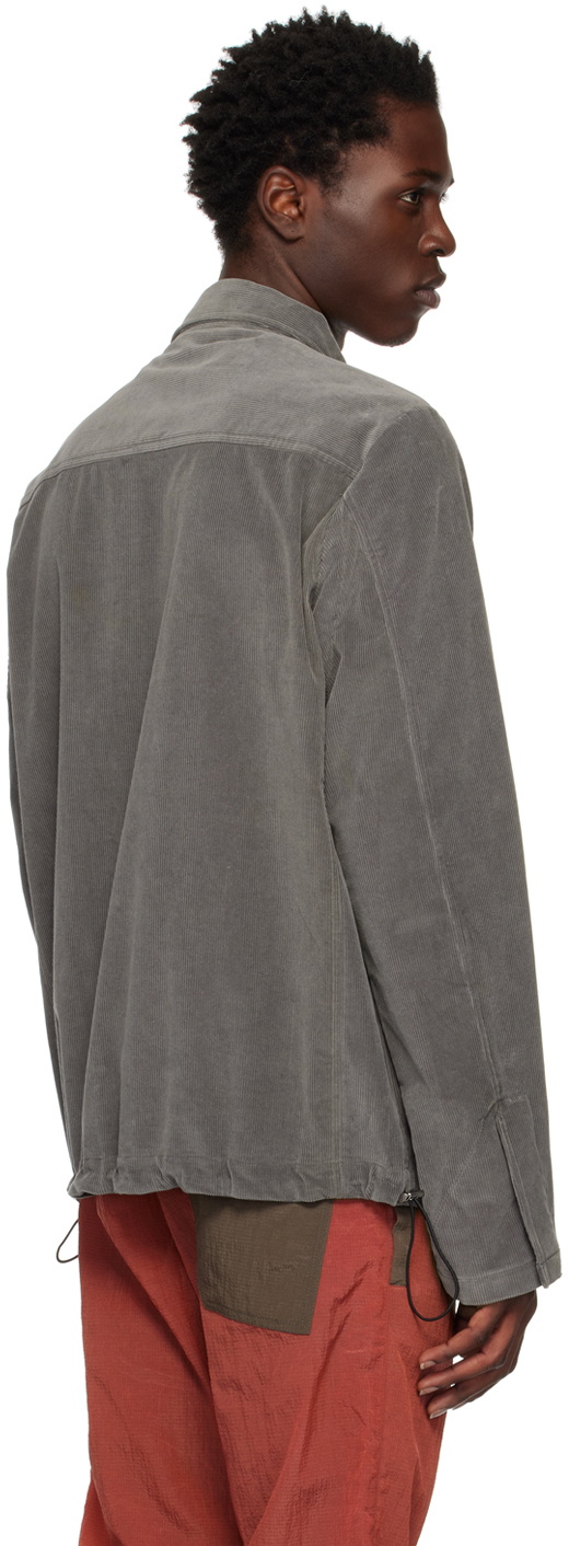 RANRA Gray Collared Jacket RANRA