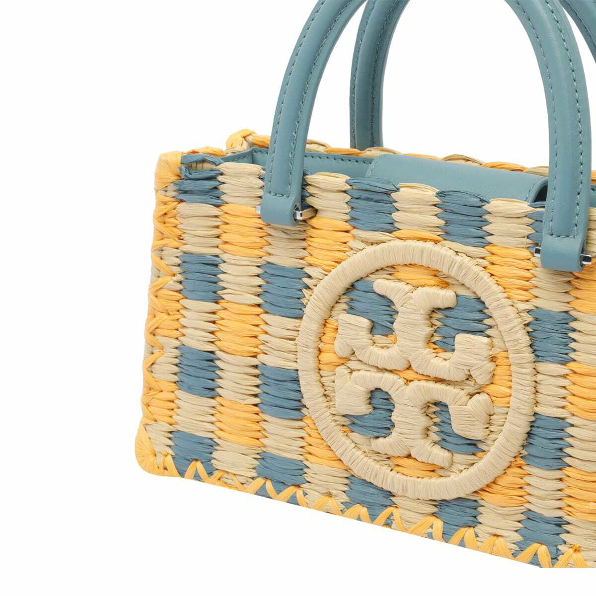 Tory Burch Ella Crochet Check Tote Bag Tory Burch