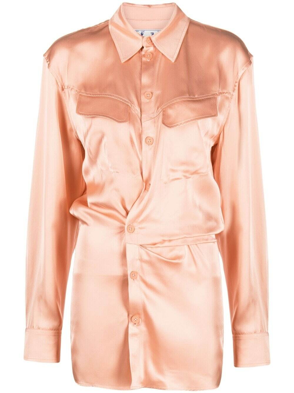 OFF-WHITE - Shirt Dress Off-White