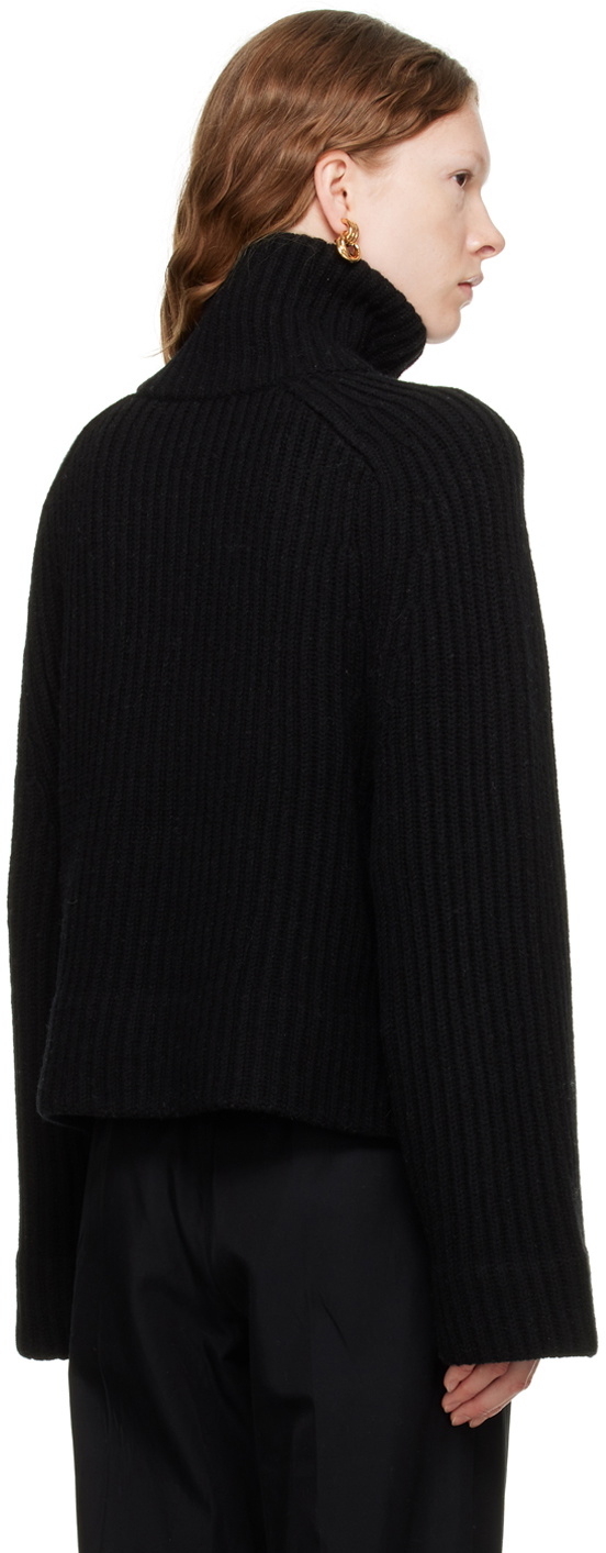 Joseph Black Zip Sweater Joseph