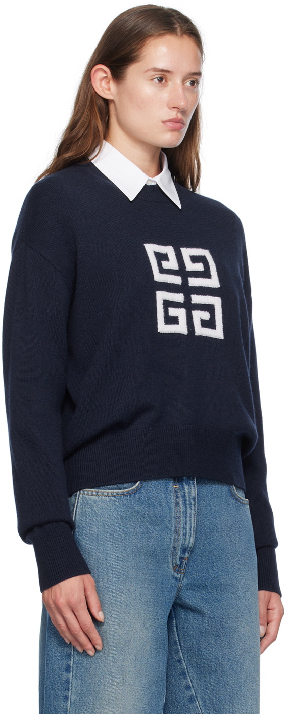 Givenchy Navy 4G Sweater Givenchy