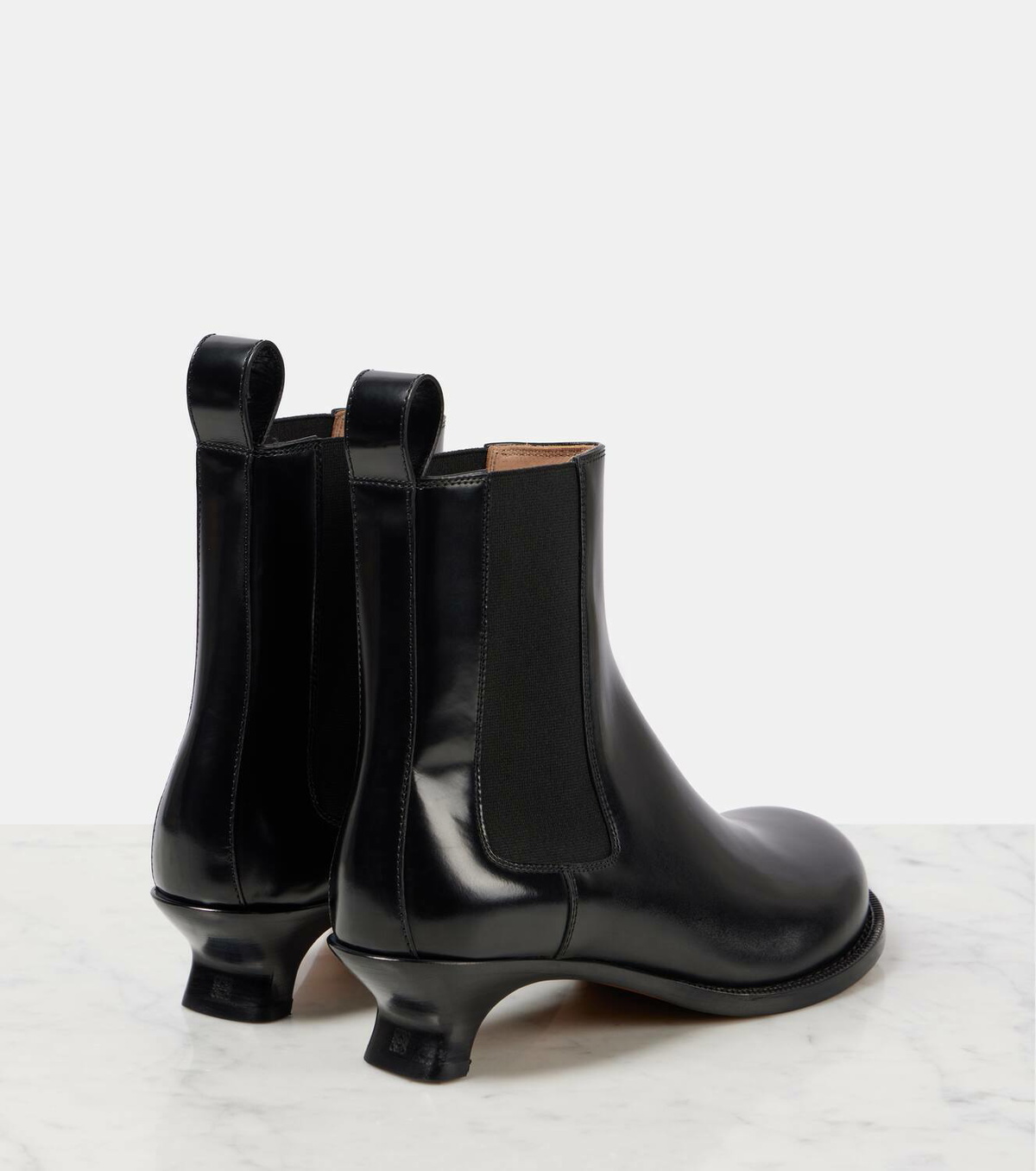 Loewe Campo 40 brushed leather Chelsea boots Loewe