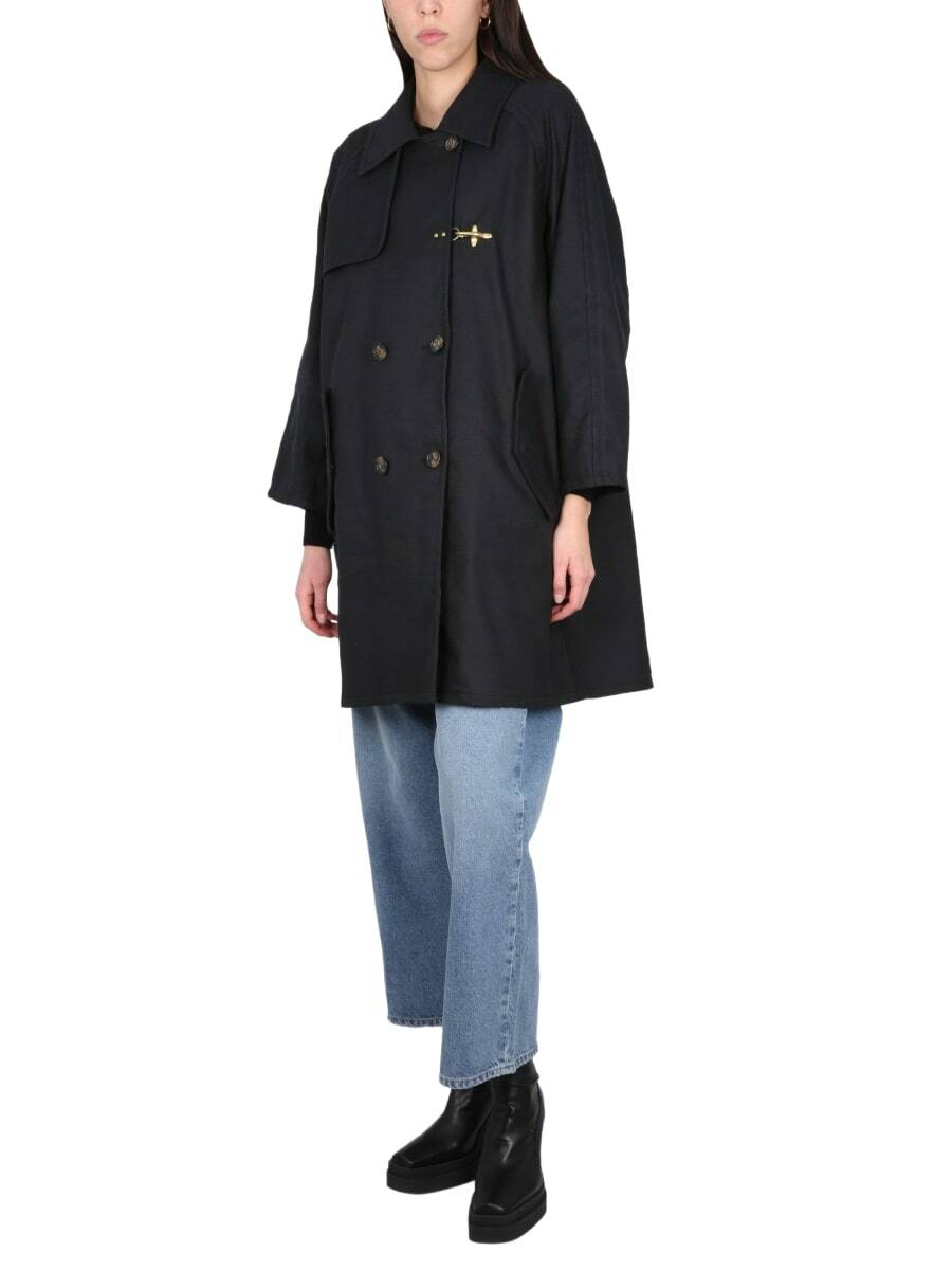Fay Double-breasted Trench Coat Fay