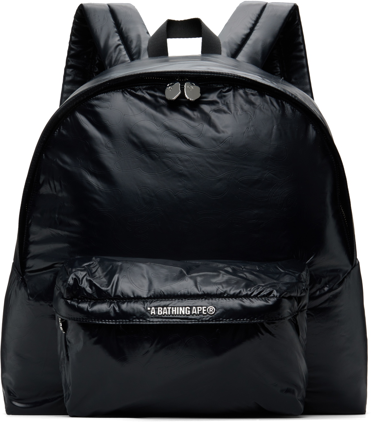 BAPE Black Line Camo Daypack Backpack A Bathing Ape