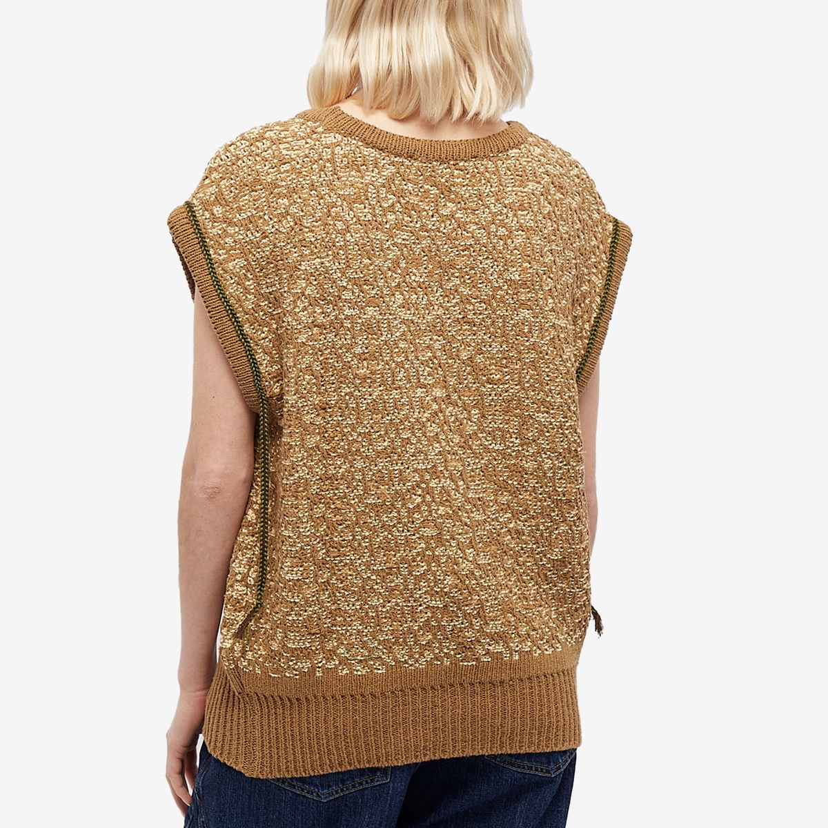 Andersson Bell Women's Elmers Wool Blend Vest in Brown Andersson Bell
