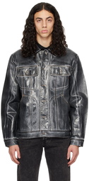 Diesel Black D-Riley Denim Jacket Diesel