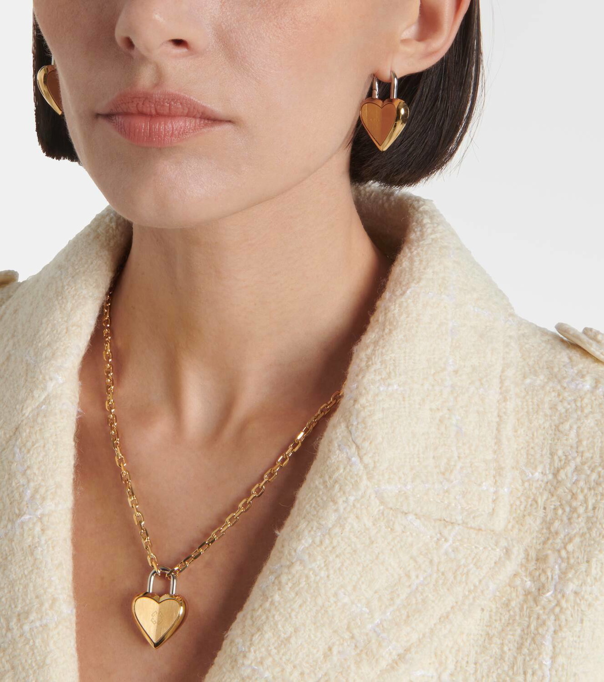 Givenchy Heart Lock earrings Givenchy