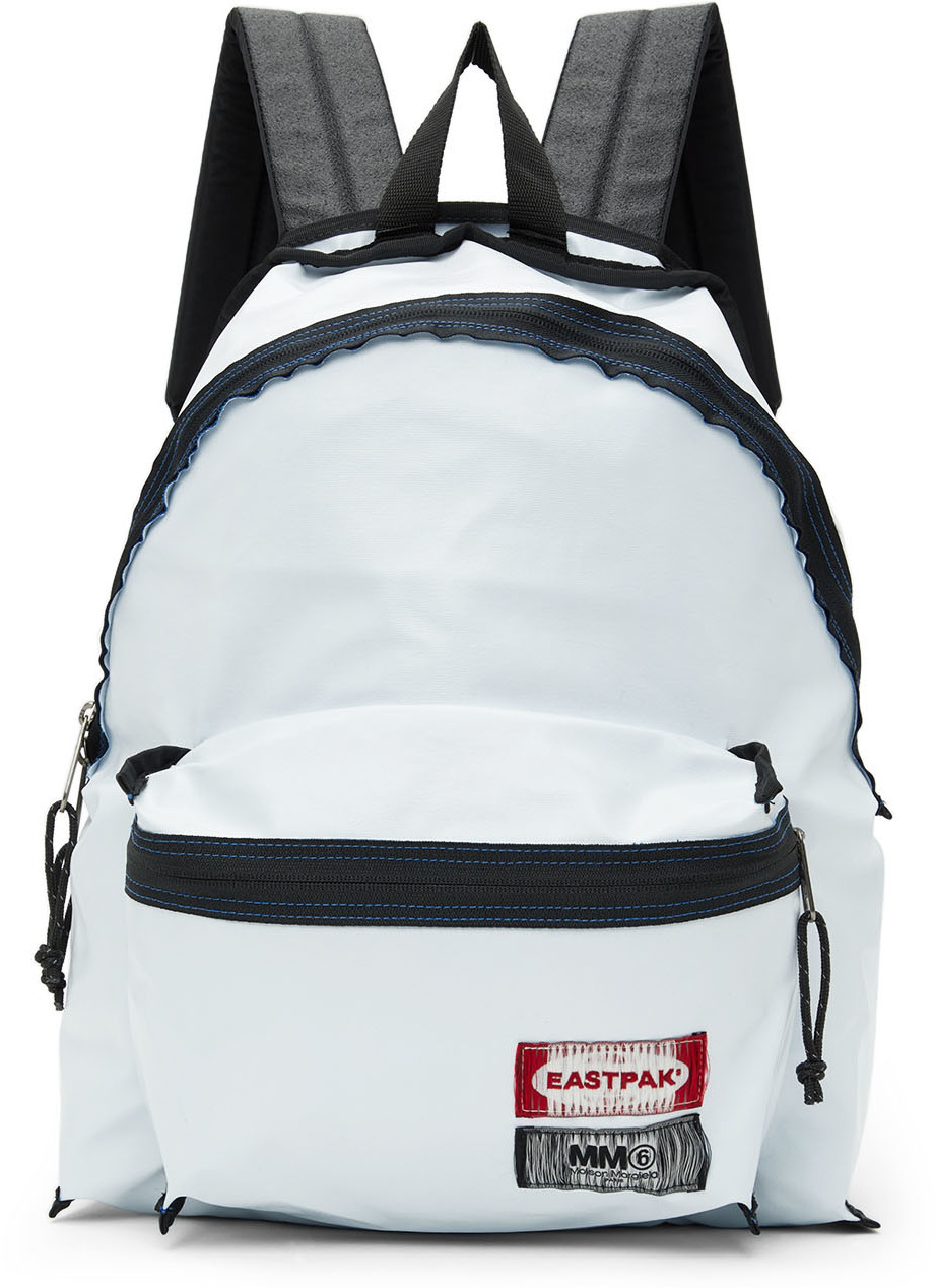 MM6 Maison Margiela Reversible Blue Eastpak Edition Backpack MM6 Maison ...