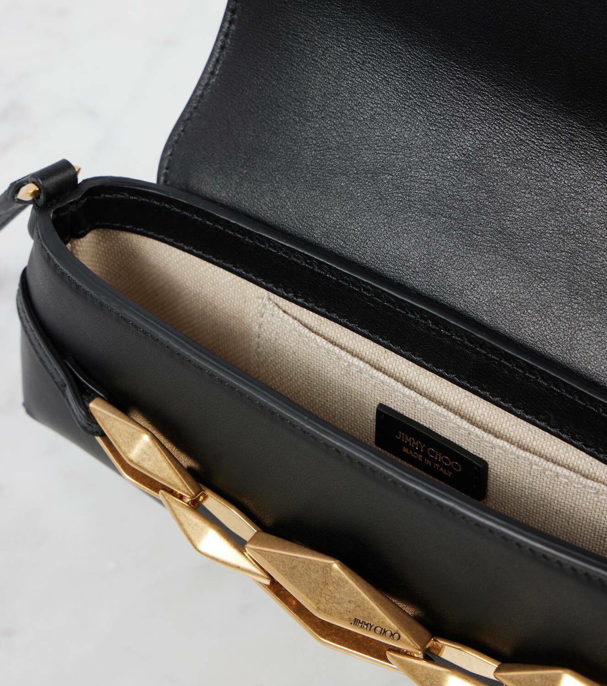 Jimmy Choo Diamond leather shoulder bag Jimmy Choo
