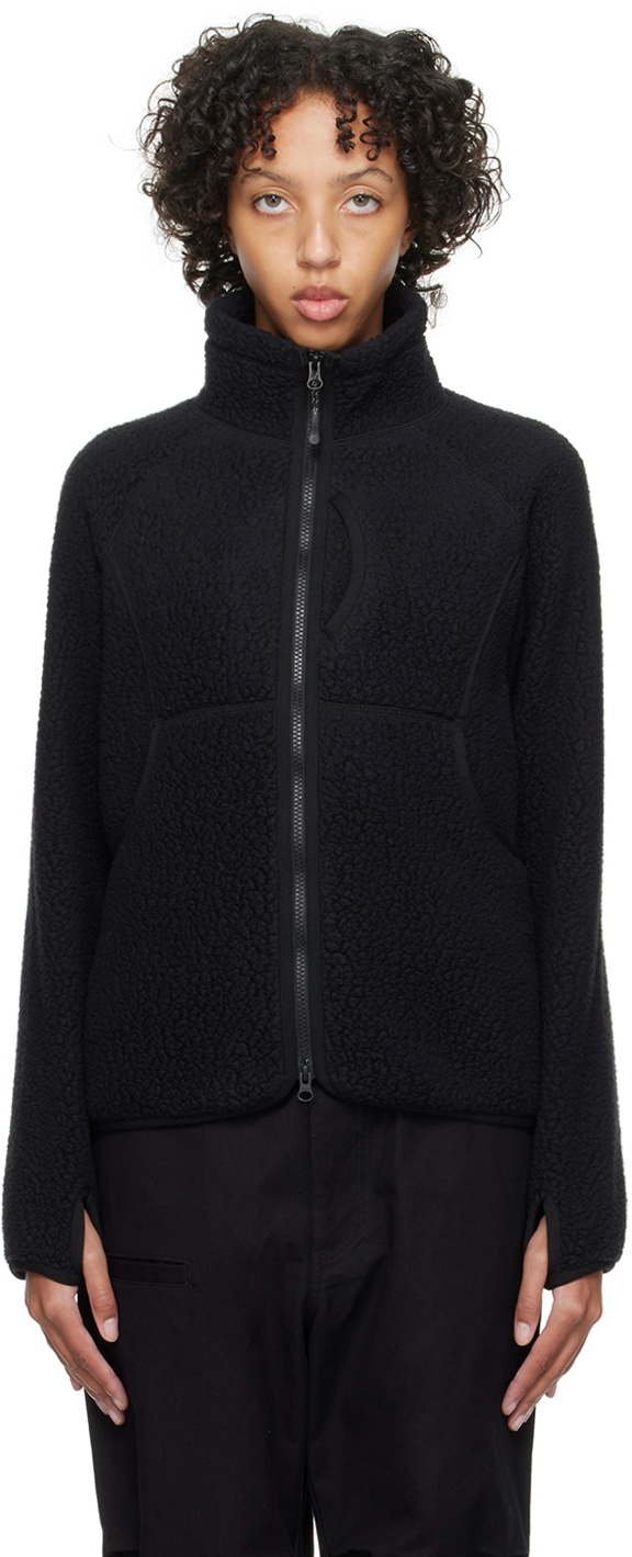 Snow Peak Black Zip Jacket Snow Peak