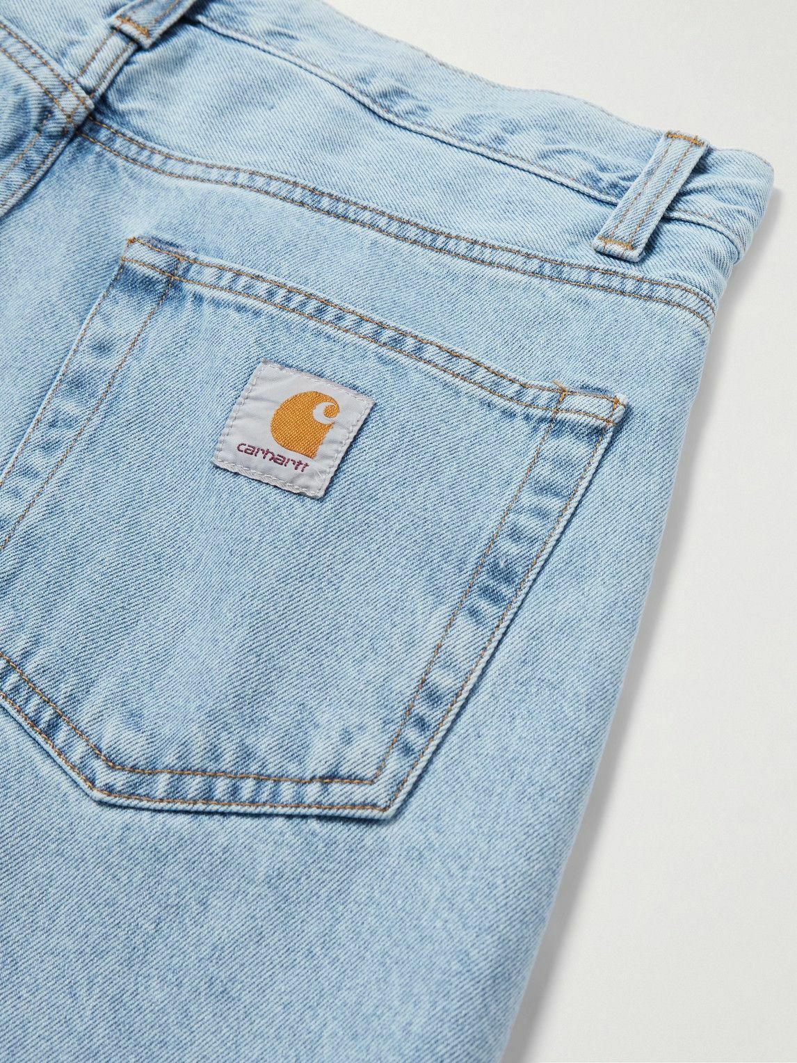 Carhartt WIP - Landon Wide-Leg Logo-Appliquéd Jeans - Blue Carhartt WIP