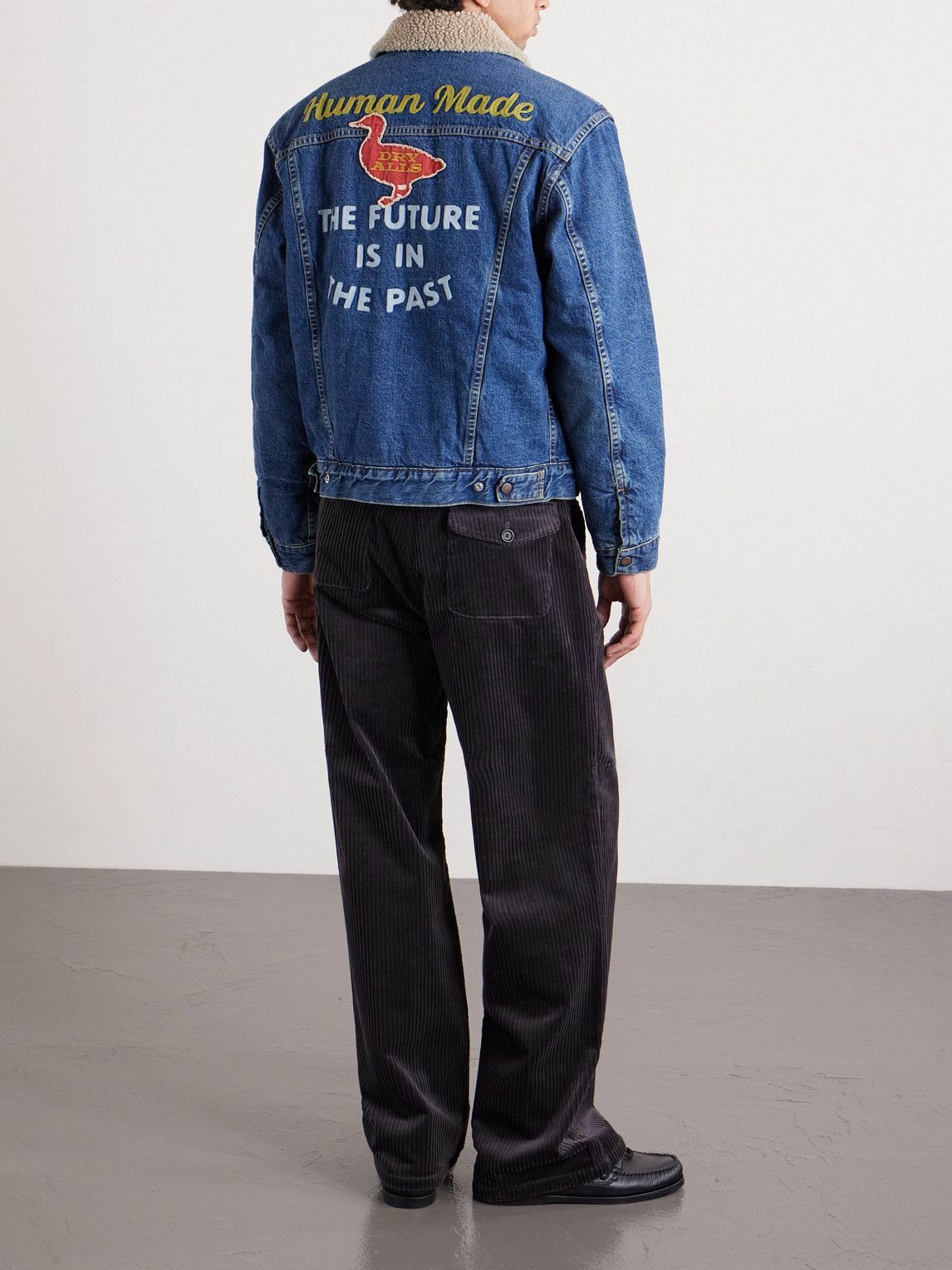 Human Made - Fleece-Lined Denim Jacket - Blue Human Made