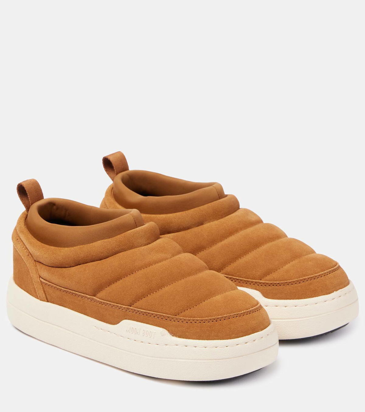 Moon Boot Park Soft suede slip-on shoes Moon Boot