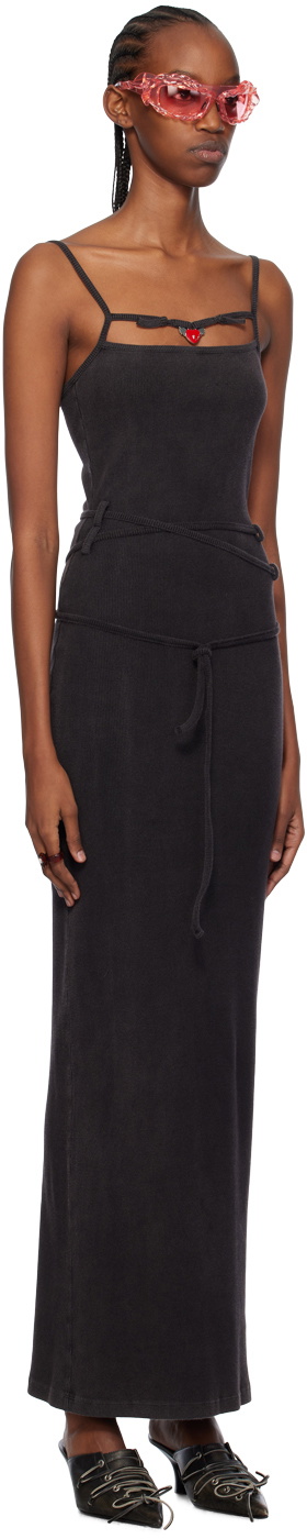 Ottolinger Gray Cutout Dress Ottolinger