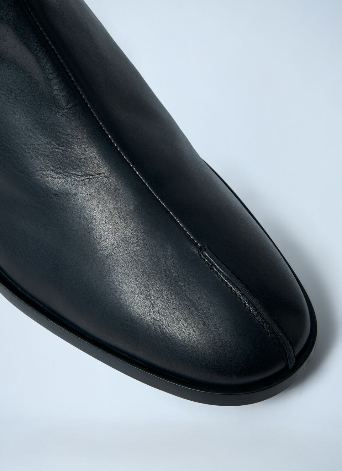 MM6 Maison Margiela Anatomic Stitch Leather Boots MM6 Maison Margiela