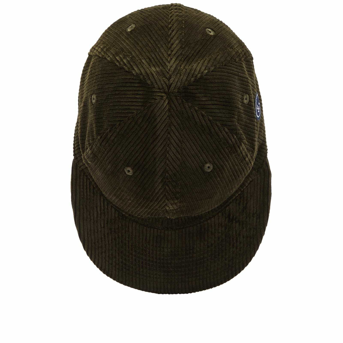 Universal Works Men's Cord Mechanics Cap in Olive Universal Works