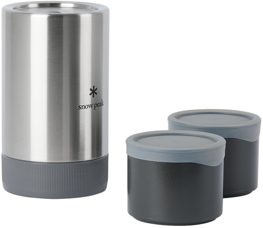 Snow Peak Gray Tobachi 2 Lunch Box Set Snow Peak