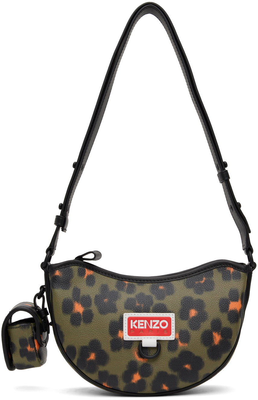 Kenzo Khaki Kenzo Paris Patch Bag Kenzo