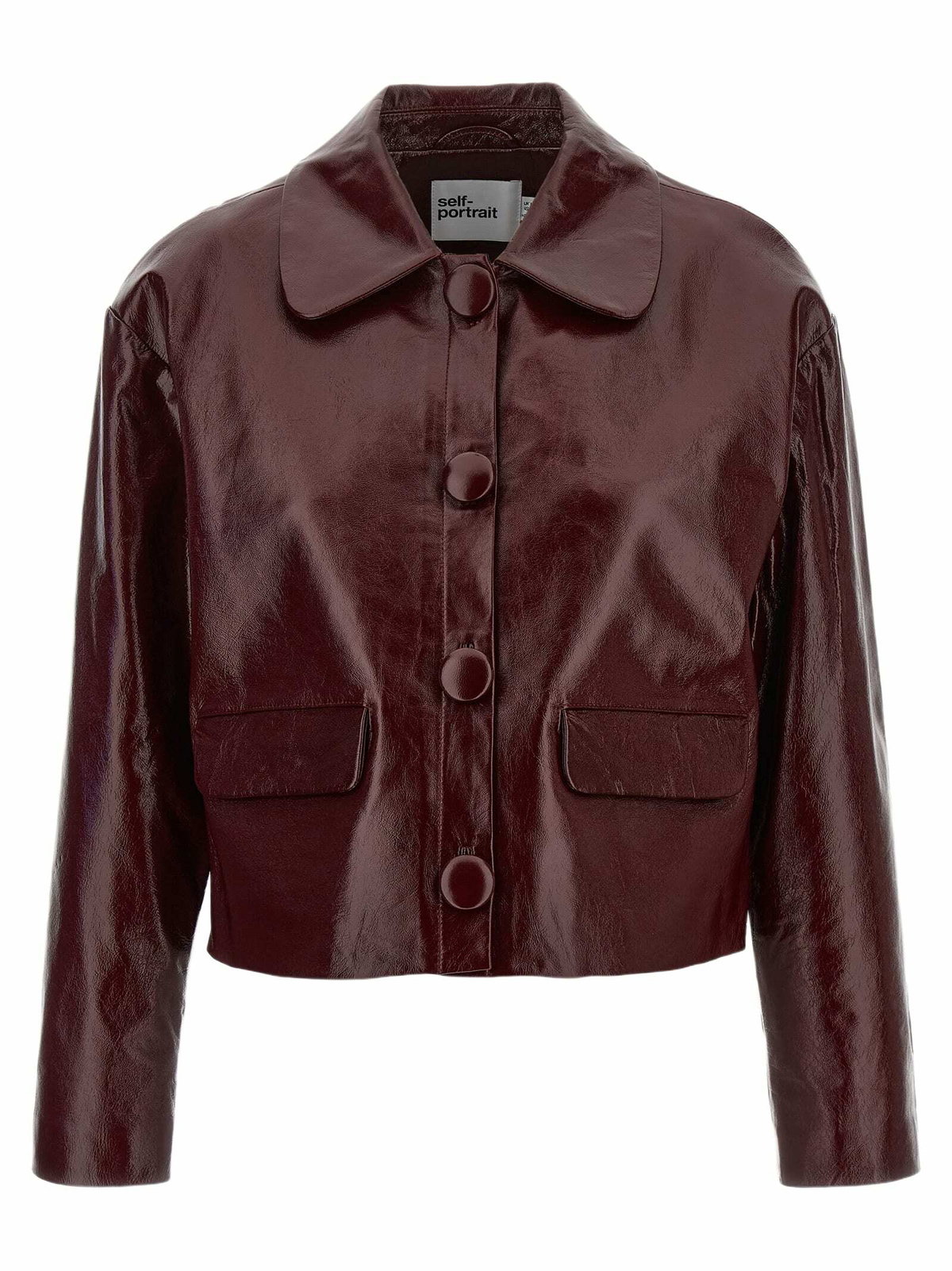 self-portrait Patent Leather Jacket Self-Portrait
