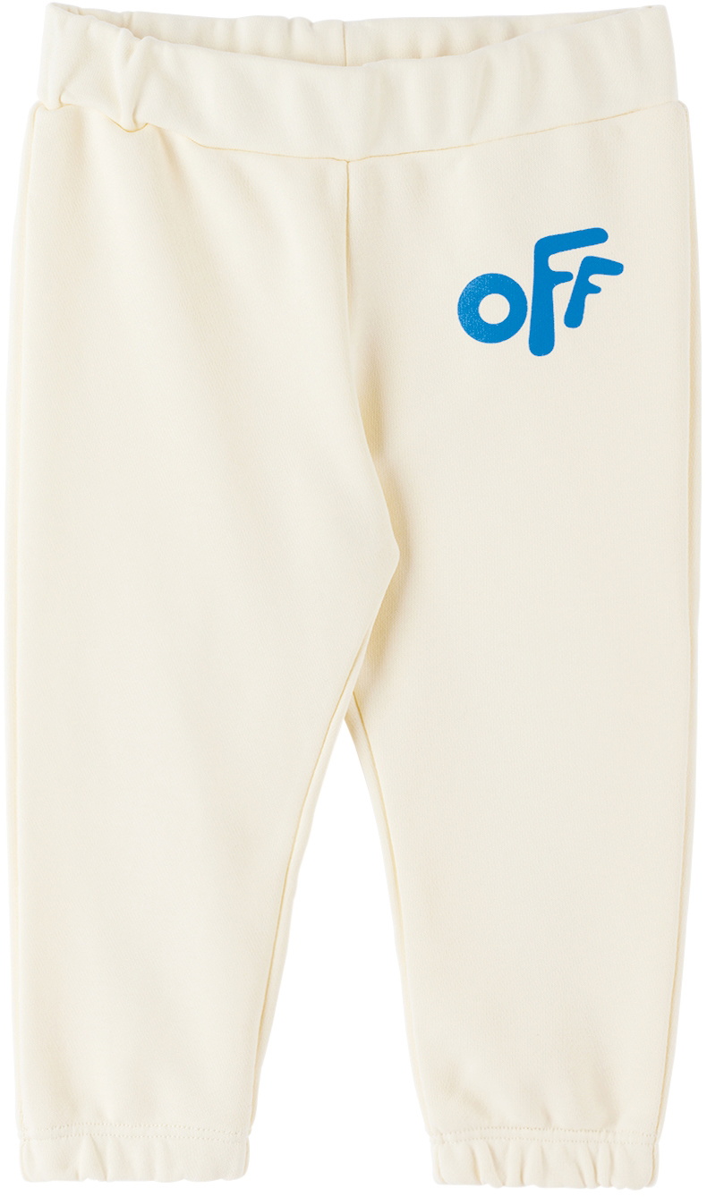Off-White Baby Off-White Rounded Sweatsuit Off-White