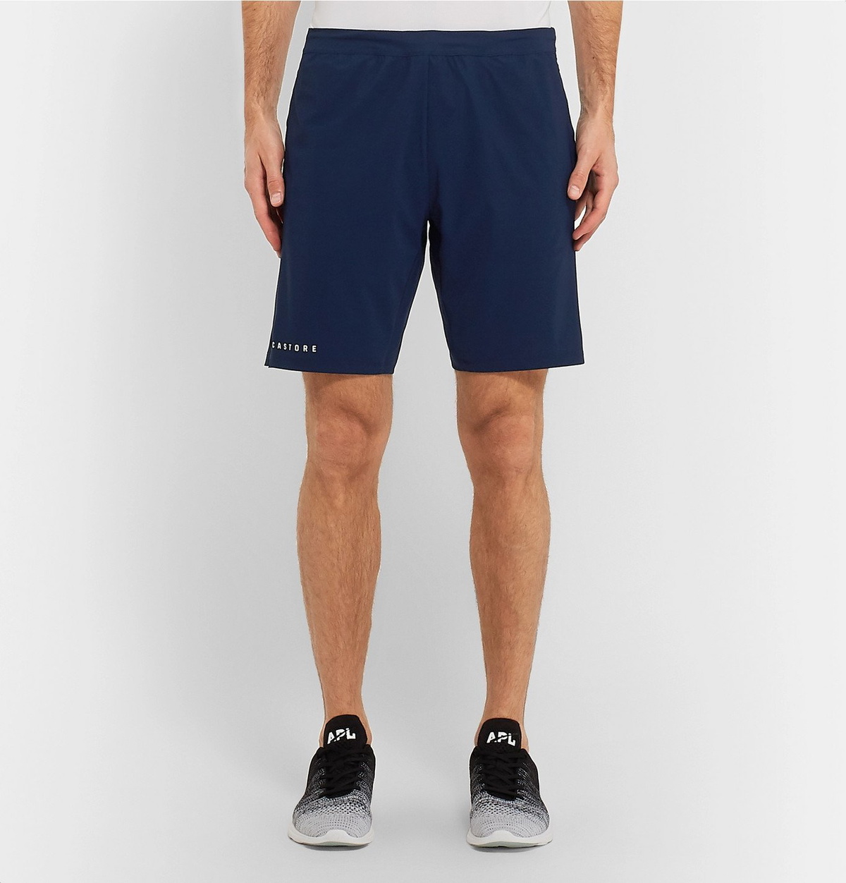 CASTORE - Reuben Stretch Tech-Jersey Shorts - Blue CASTORE