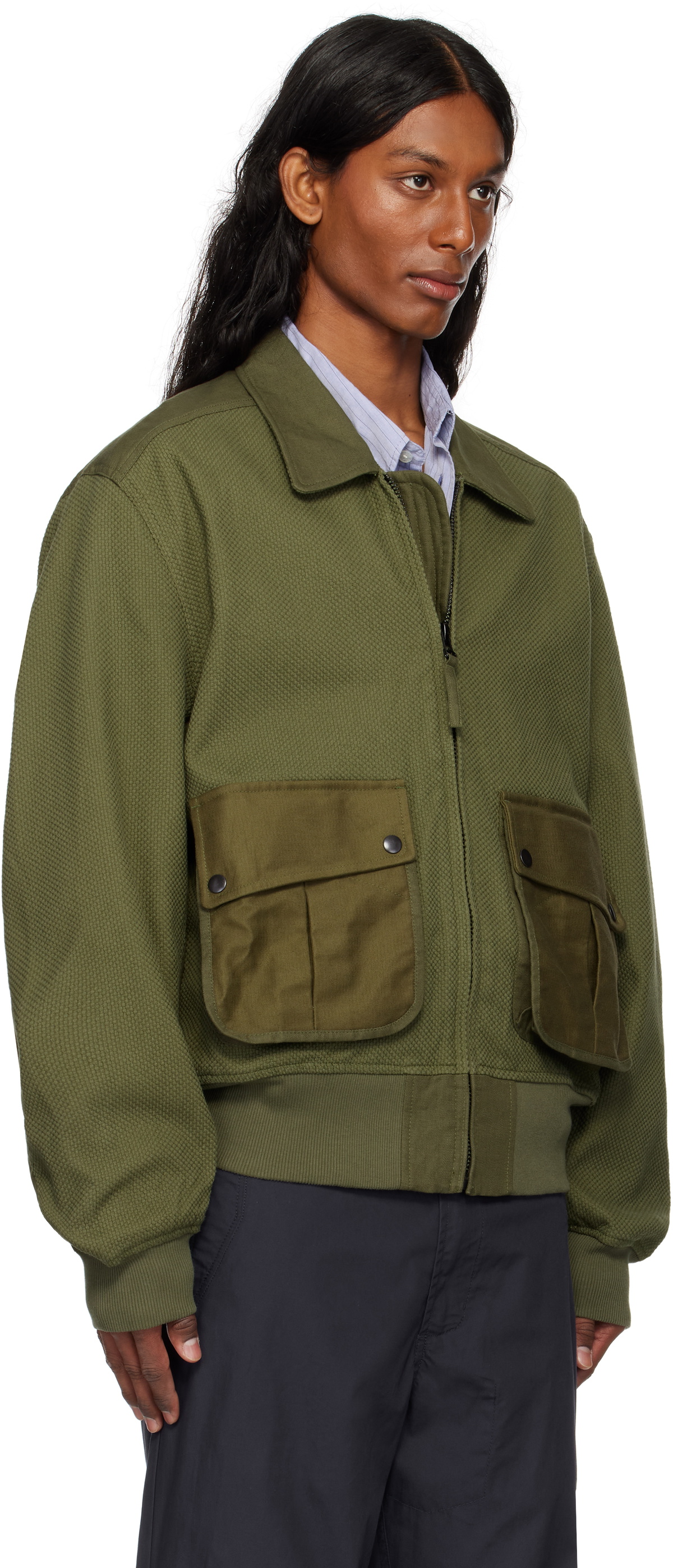 Maharishi SSENSE Exclusive Khaki 6101 M42 Flight Bomber Jacket Maharishi