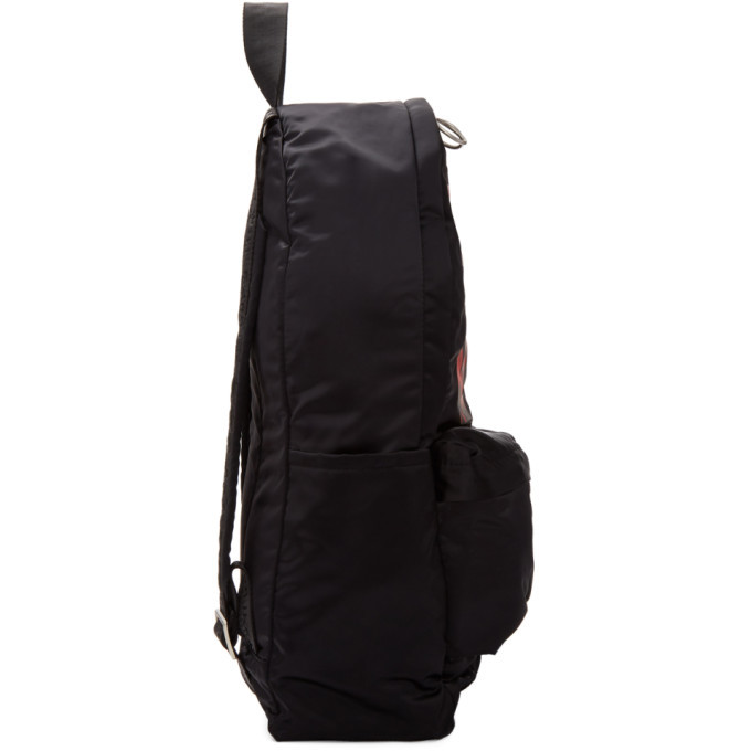 Off-White Black and Red Arrows Backpack Off-White