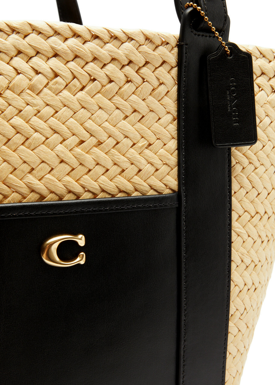 Coach Raffia Tote - Natural - One Size Coach