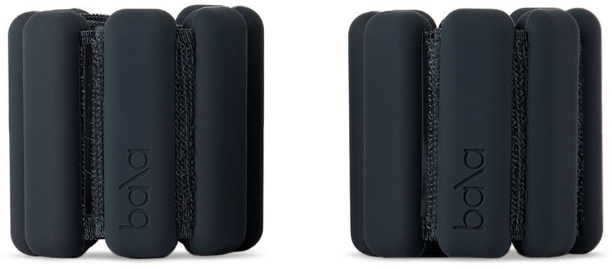 Bala Black Weighted Bangles, 2 lb Bala