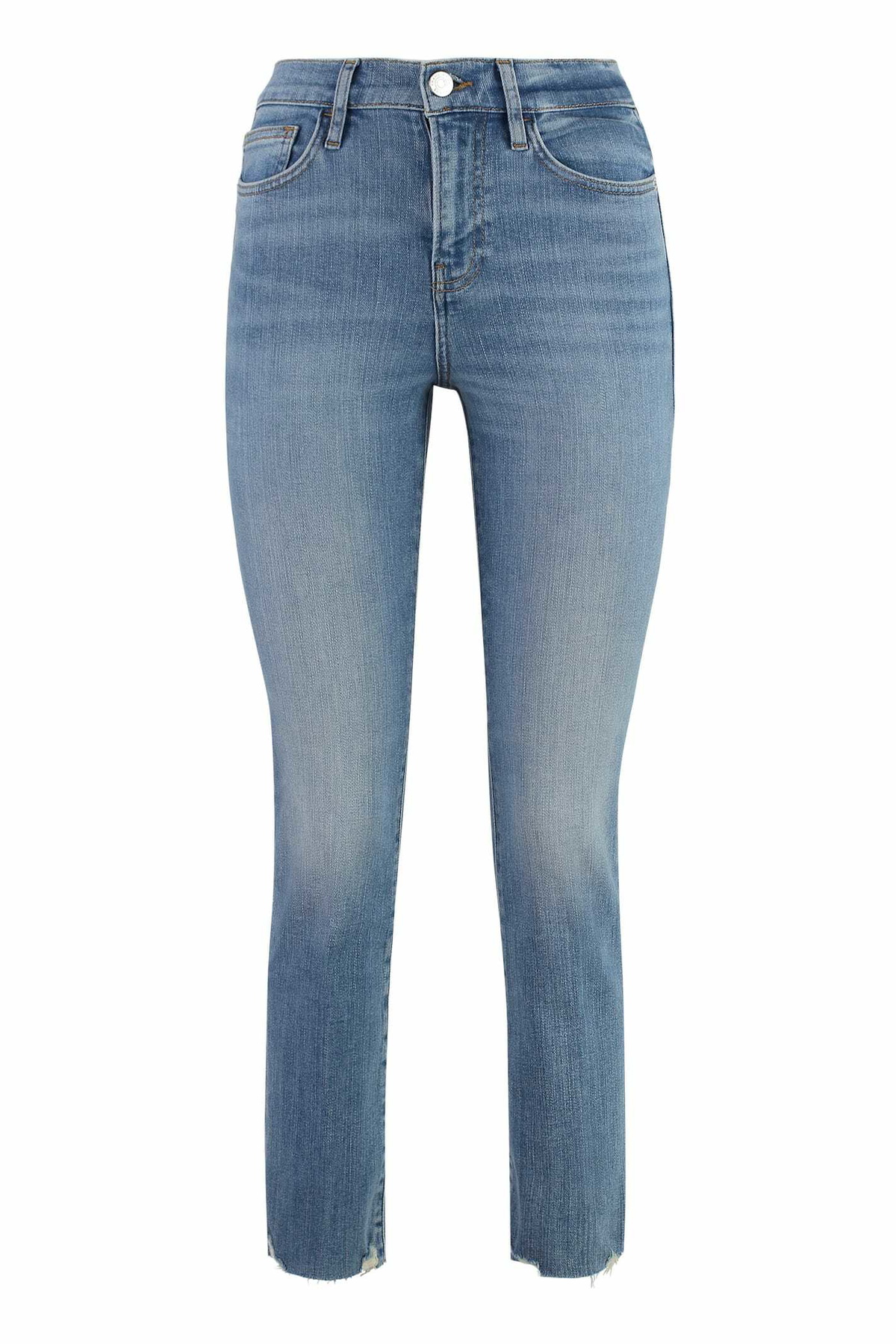 Frame Le High Straight Jeans Frame Denim