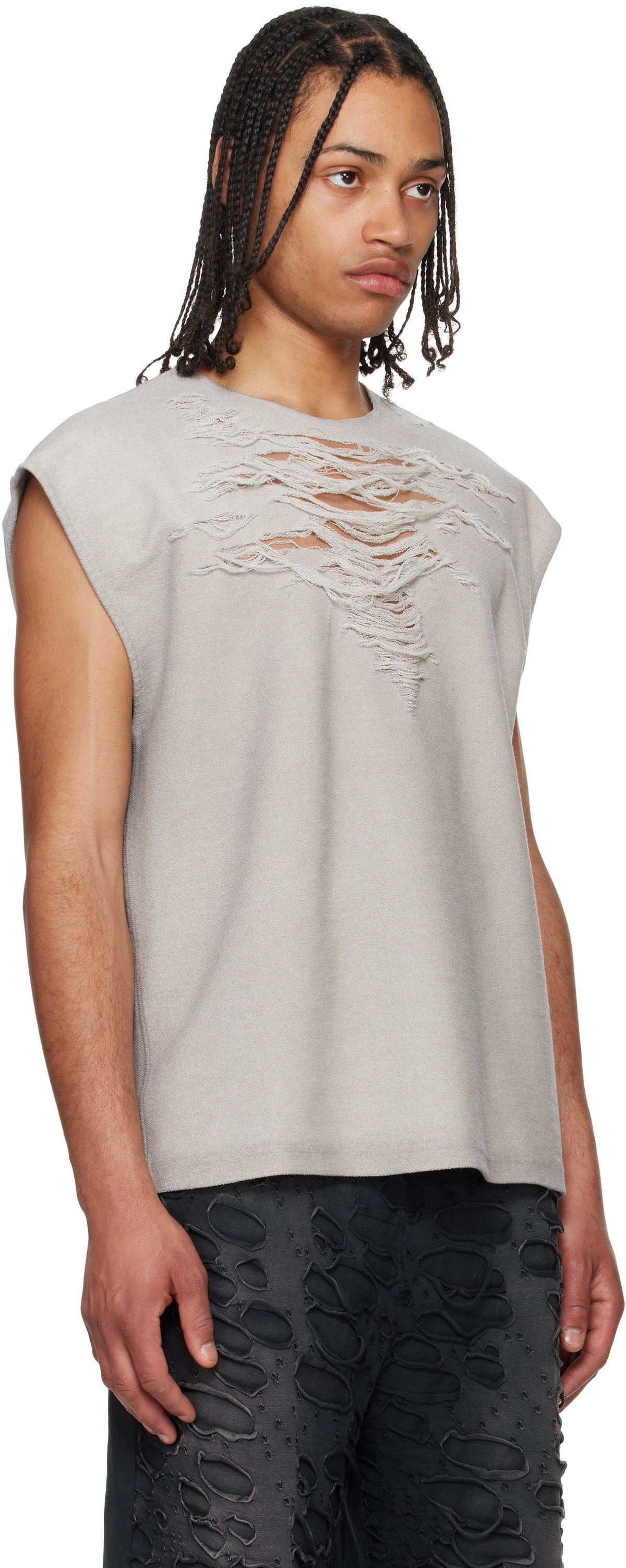 Diesel Gray S-Rub-SL Tank Top Diesel