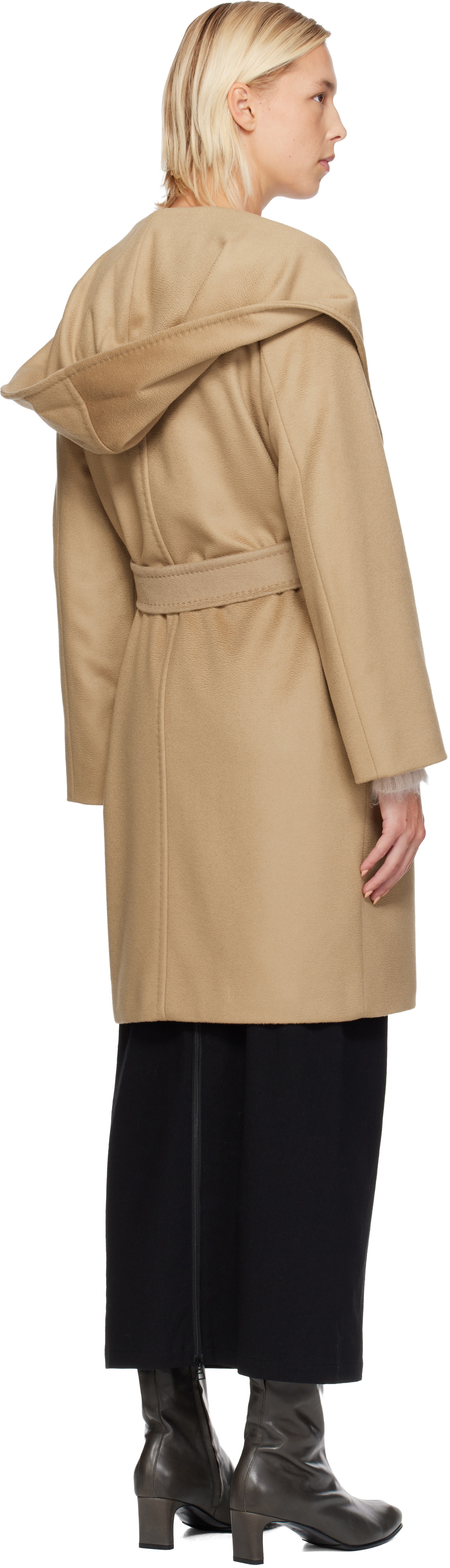 Max Mara Tan Newmang Coat Max Mara