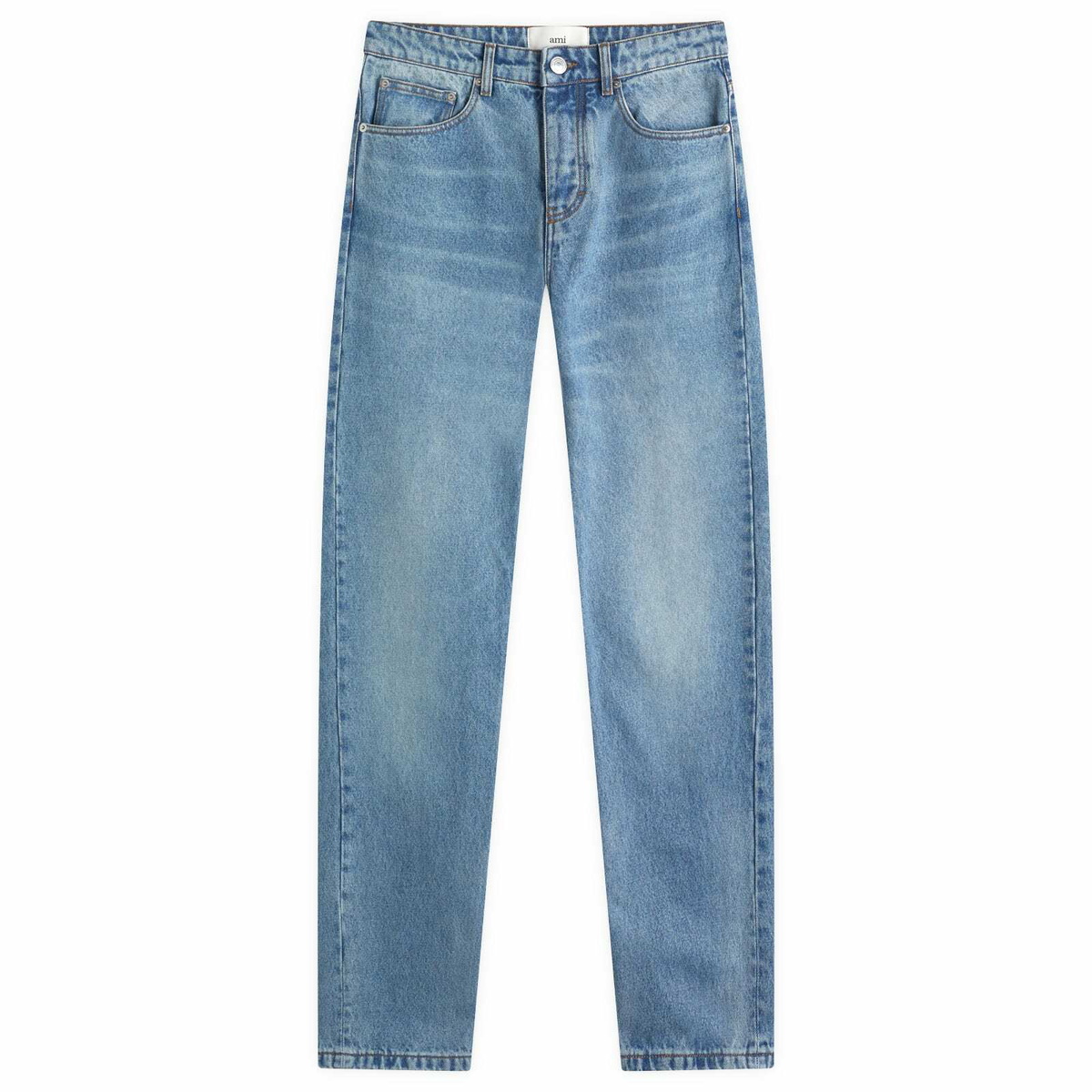 AMI Paris Men's Classic Fit Jeans in Blue AMI