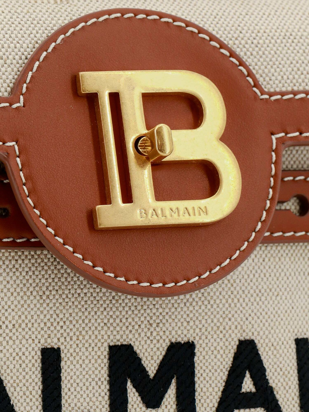 Balmain Shoulder Bag Beige Womens Balmain