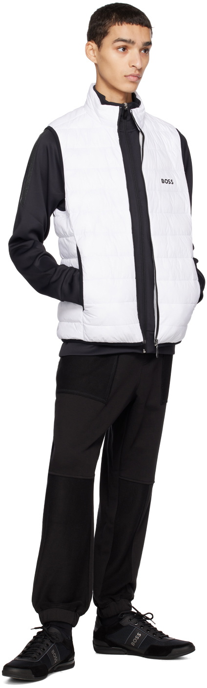 BOSS White V Thor Down Vest BOSS