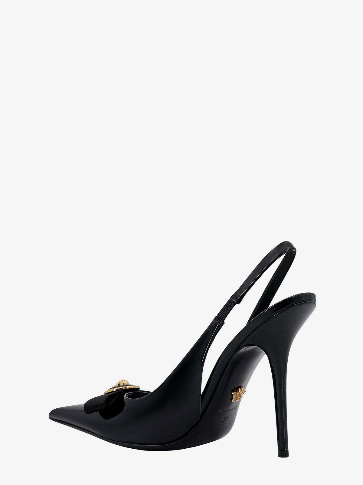 Versace Gianni Ribbon Black Womens Pump Versace